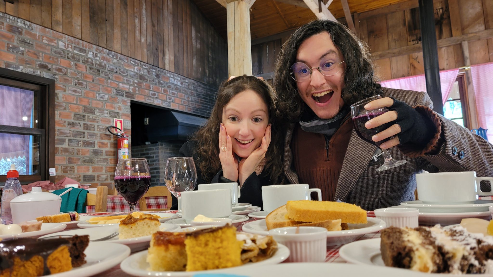 Um incrível Café Colonial em Gramado. Della Nonna.